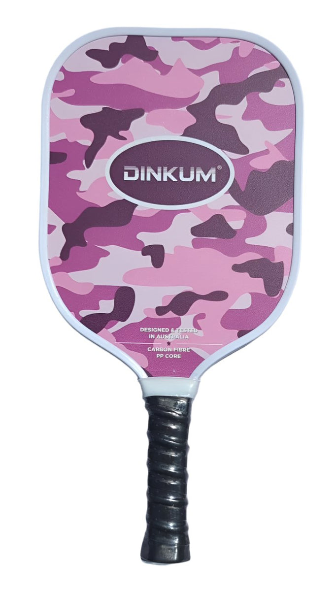 Dinkum® Dinkies - Purple Camo - Pickleball Paddle for Children 4-9yo ...