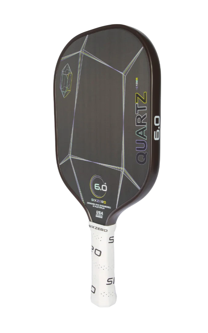 Six Zero Quartz - Smoky - with Black Cover – mypickleball.com.au